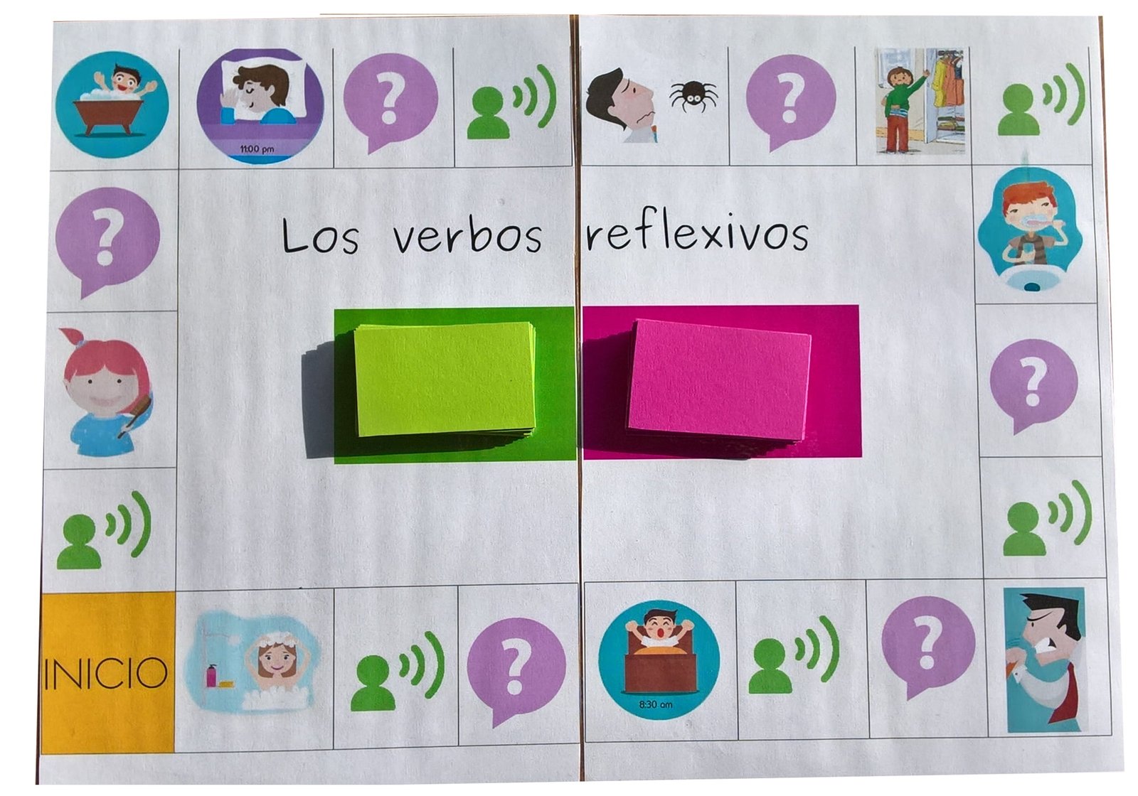 El juego de los verbos reflexivos - elisaele