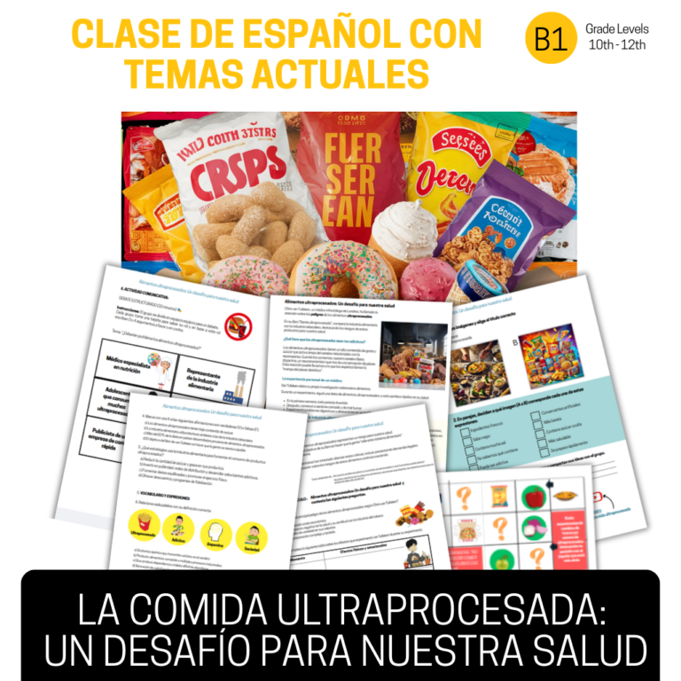 La comida ultraprocesada: Un desafío para nuestra salud - actividades y ...